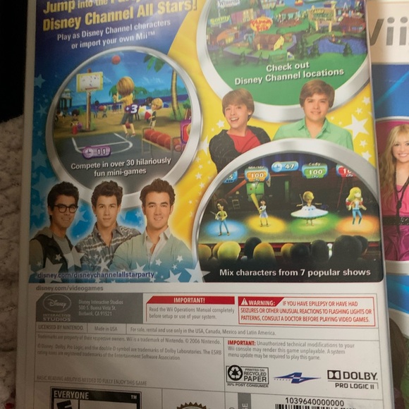 Video Games & Consoles | Disney Channel All Star Party Wii | Poshmark